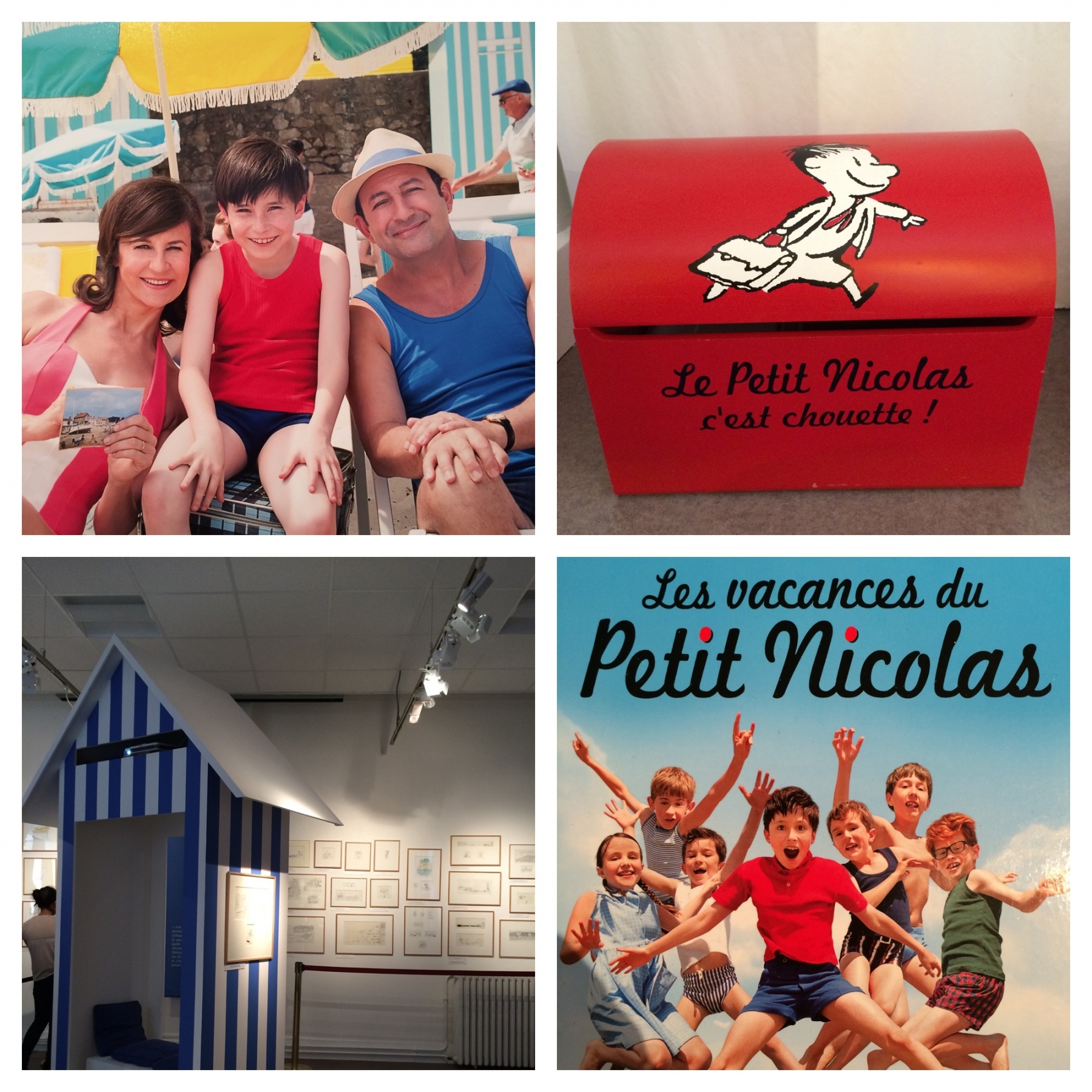 Les vacances du Petit Nicolas : un livre, un film, une expo