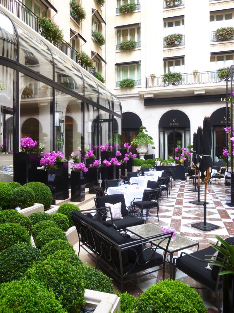 Le George- Four Seasons Hôtel George V Paris, entre magie et prestige ...