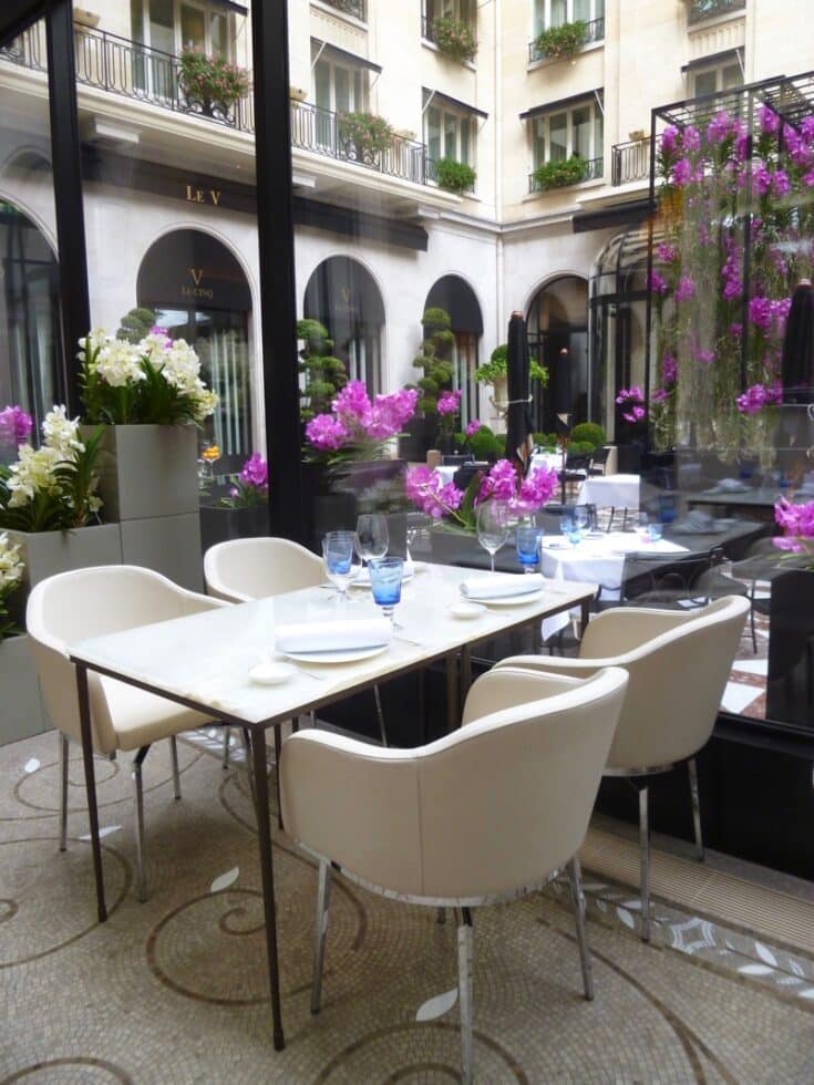 Le George- Four Seasons Hôtel George V Paris, entre magie et prestige ...