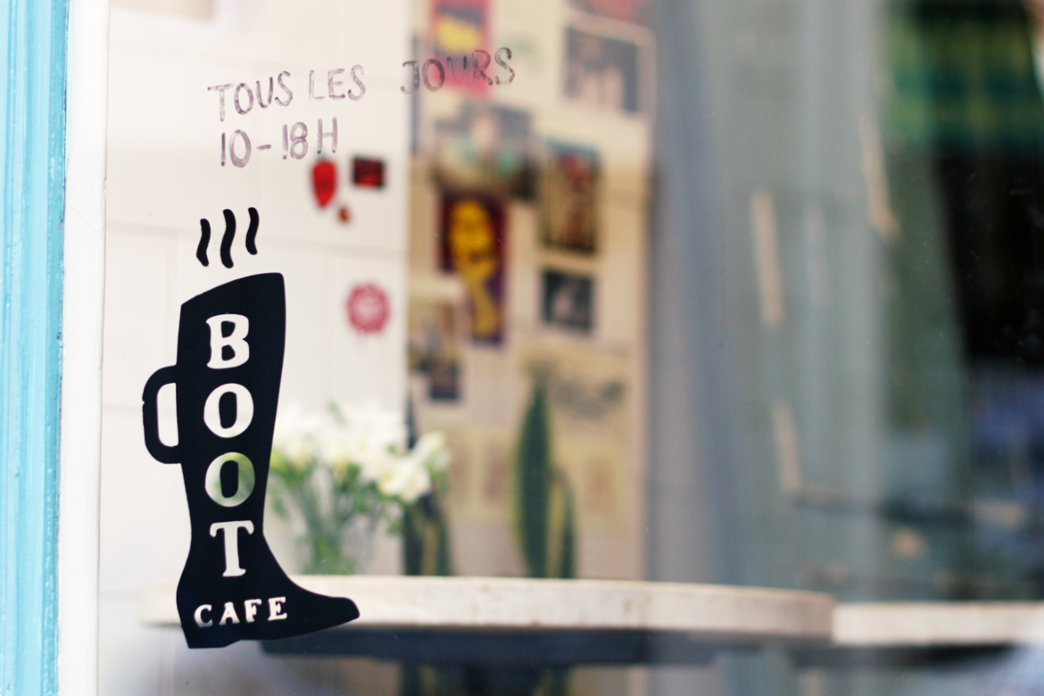 Boot Café, le plus petit des coffee shops parisiens